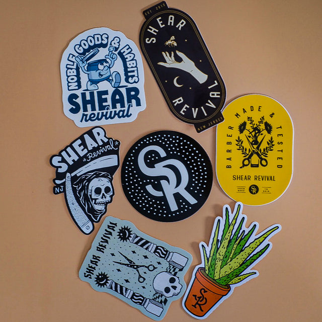 Sticker Pack – SHEAR REVIVAL